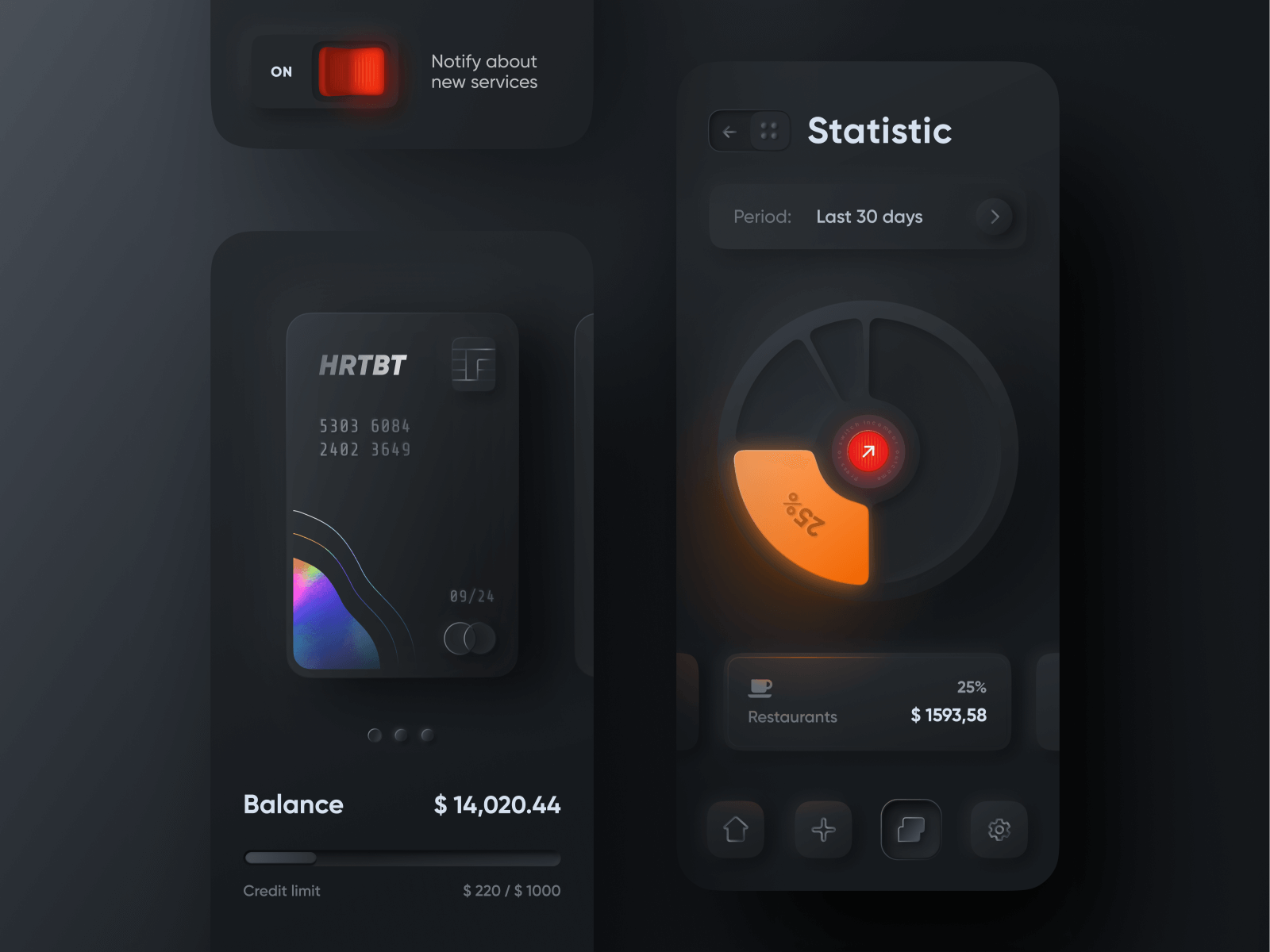25 Dark Mode UI Design Examples EASEOUT